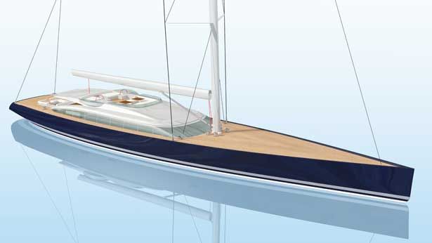 Briand designs sloop and ketch based on superyacht Vertigo